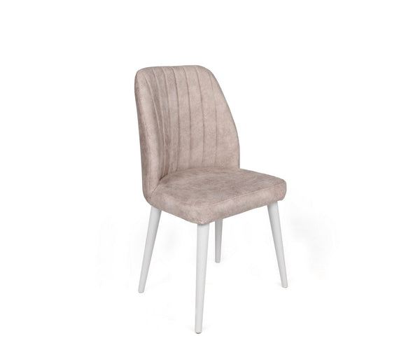 Scaun Crem Dining & Bucatarie – Scaune Crem Catifea - haaus