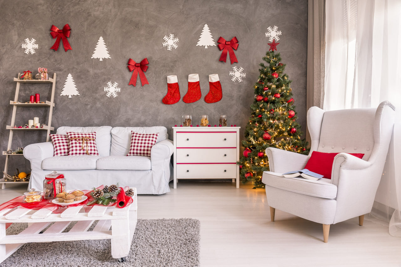 +30 de imagini si idei de decorat casa si curtea pentru Craciun | haaus